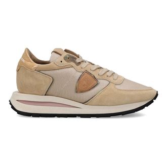 Philippe Model Trpx Haute Running - Femme - Chaussures - Beige - Taille: 37 EU