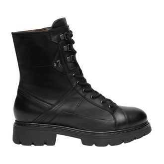 Nero Giardini Bottes de combat en cuir - Femme - Chaussures - Noir - Taille: 37 EU