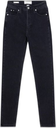 Calvin Klein Jeans Calvin Klein Damen Jeans Hose Skinny High Waist, Schwarz (Denim Black), 25W/30L