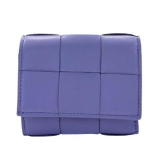 Bottega Veneta Pre-owned Tri-fold Wallet - - Pre-owned - Damen - Lila - ONE SIZE
