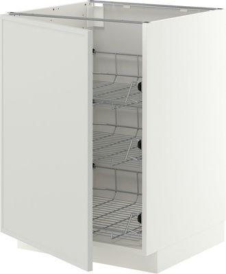 IKEA METOD Unterschrank mit Drahtk&ouml;rben