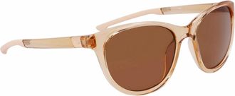 Nike City Hero Katzenauge-Sonnenbrille f&uuml;r Damen (Braun)