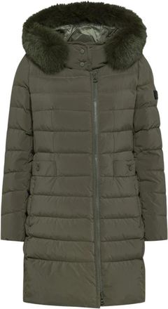 Peuterey Seriola ML 06 FUR Parka - - Coats - Damen - Gr&uuml;n - XL