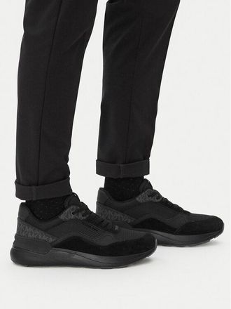 Michael Kors Sneakers Trevor Mixed-Media Trainer 42F4TRFS7D Schwarz
