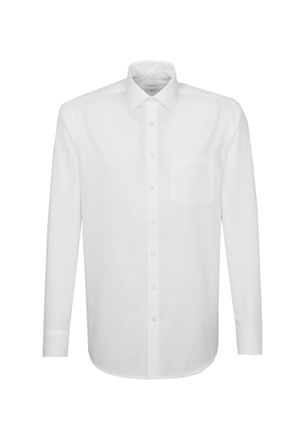 Seidensticker Herren Kent Uma Businesshemd, Beige (Ecru 21), 44 EU