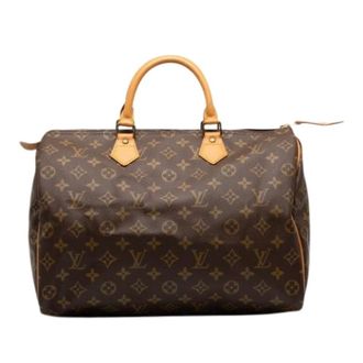 Louis Vuitton Pre-owned Speedy 35 - Femme - Pre-owned - Brun - Taille: ONE Size