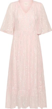 Part Two Part Two Damen Terjapw Kleid, Lotus Silver Metallic, 34