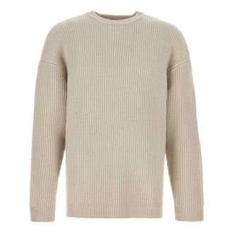 Entire studios Oversize Strick-Rundhals - - Knitwear - Herren - Beige - XL