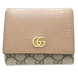 Gucci Portefeuille en toile Pre-owned - Femme - Pre-owned - Beige - Taille: ONE Size