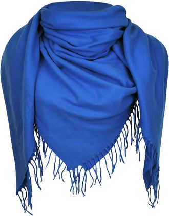 Glamexx24 Schal Damen Warm Herbst Winter Schultertuch mit Fransen Baumwolle Schals und T&uuml;cher Herren Umschlagtuch Winterschal