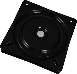 BESPORTBLE Drehbarer Barhocker Drehteller 6 Zoll Starker Möbeldrehsitz aus Poliertem Stahl Bruchsicherer Sitzsockel für Möbelstühle Bürostuhl Ersatz Einfache Mon