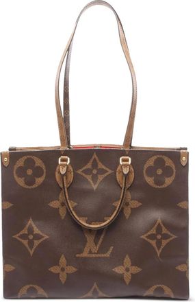 Louis Vuitton sac à bandoulière Giant Onthego GM (2019) - Marron