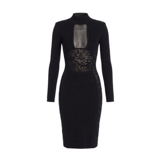 Elisabetta Franchi Femme, Robes, Noir, Taille: 40 FR Elisabetta Franchi Robes