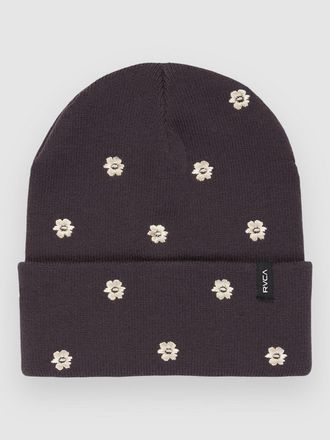 Rvca Embroidered Essential Beanie gravel