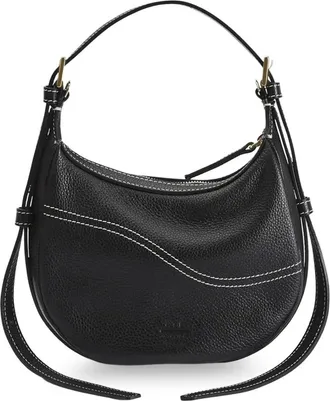 ATP Atelier Femme, Sacs, Noir, Taille: ONE Size Silea Mini Hobo Bag