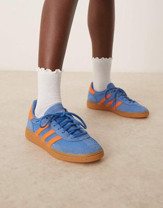 adidas Originals Handball Spezial - Baskets - Bleu et orange