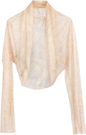 Alberta Ferretti Femme, Vestes, Beige, Taille: 40 FR Alberta Ferretti Vestes Beige