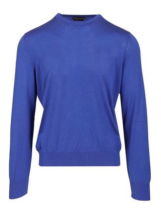 Tom Ford Pull Col Rond - Bleu