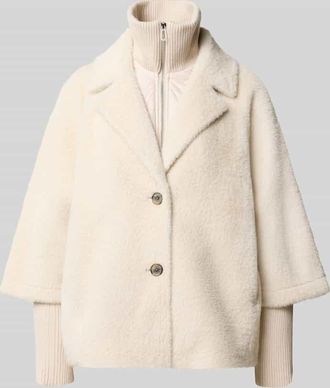 Tom Tailor Regular Fit Webpelzjacke im 2-in-1-Look