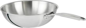 Cristel Castel Pro WOK30CPFSK Wok, 30 cm, Edelstahl