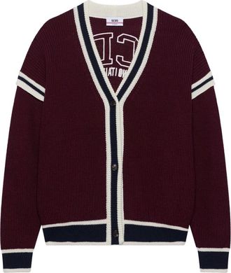 GCDS Gcds, Damen, Strickwaren, Rot, XLGr&ouml;&szlig;e