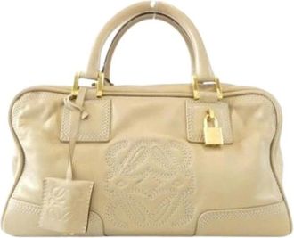 Loewe Sac &agrave; main Pre-owned - Femme - Pre-owned - Beige - Taille: ONE Size