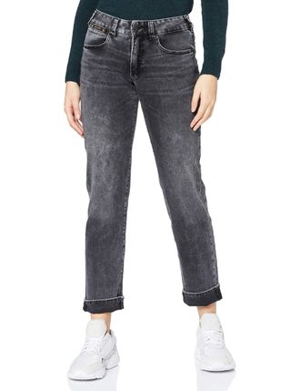 Herrlicher Damen Marlies Denim Black Cashmere Touch Jeans, Tar 623, W27/L32