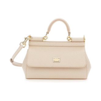 Dolce & Gabbana Femme, Sacs, Rose, Taille: ONE Size Sac &agrave; main Sicily
