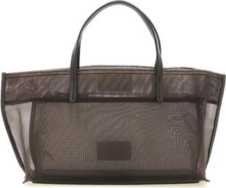 Staud Staud, Femme, Sacs, Brun, Taille: ONE Size Christos Mini Mesh Tote