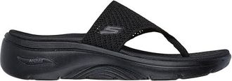 Skechers Sandales on-The-Go Walk Arch Fit 2.0 pour Femme - Carrie, Noir/Noir, 39 EU
