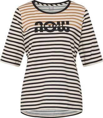 Rabe Rundhals-Shirt Rabe weiss