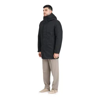 Bomboogie Homme, Manteaux, Noir, Taille: 2XL Long Down Jacket