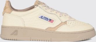 Autry Medalist Low-Sneaker aus genarbtem Leder mit perforierter Spitze