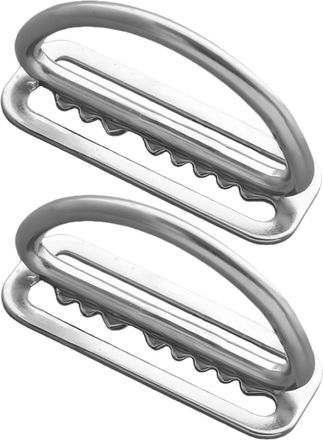 Generic Edelstahl-Tauchschnalle - robuster D-Ring-Clip, Gürtelverbinder aus Metall | Outdoor-Sportaufsatz für Taucher, Schnorcheln, Klettern, Wandern, Kajakfa
