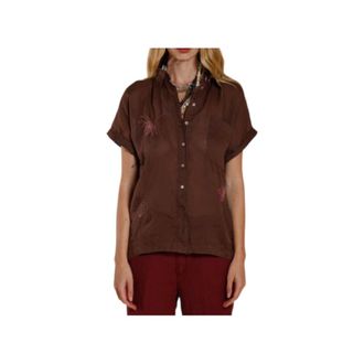 Mason's Damen, Blusen & Hemden, Braun, XSGr&ouml;&szlig;e