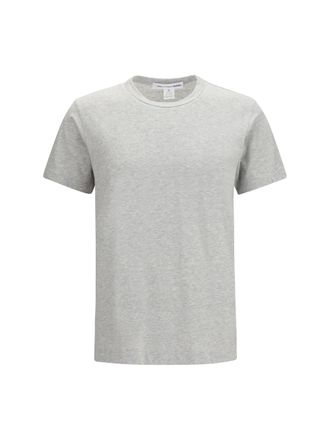 Comme Des Gar&ccedil;ons Mens T-Shirt Crewneck Top Grey Cotton T-Shirts And Polos
