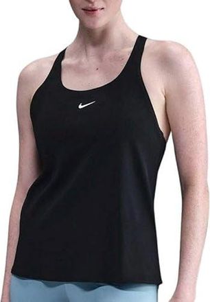 Nike Nike Pro Dri-FIT Débardeur élastique pour Femme, 1 pièce, Noir/Blanc, Taille L