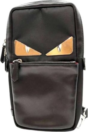 Fendi Sac bandouli&egrave;re vintage doccasion - Homme - Pre-owned - Noir - Taille: ONE Size
