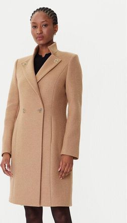 Rinascimento Rinascimento Wollmantel CFC0126218003 Beige Regular Fit