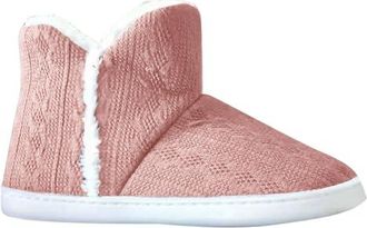 Generic Pantoufles chaudes et moelleuses pour femme - Bottines classiques &agrave; talon plat confortables &agrave; enfiler pour int&eacute;rieur et ext&eacute;rieur - Chaussons dhiver c