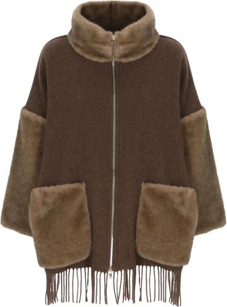Herno Wolljacke - - Jackets - Damen - Braun - M