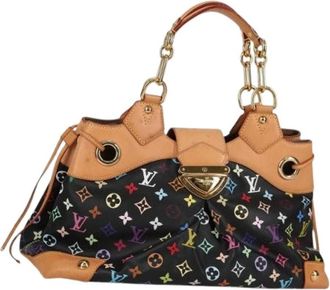 Louis Vuitton Pre-owned Toile sacs-louis-vuitton - Femme - Pre-owned - Noir - Taille: ONE Size