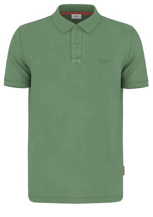 Joop Poloshirt JOOP JEANS Ambrosian, Herren, Gr. L, open gr&uuml;n, Piqu&eacute;, Obermaterial: 95% Baumwolle, 5% Elasthan, unifarben, normal, Rippb&uuml;ndchen, Shirts