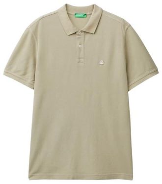 Benetton Polo M/M 3089j3179, Vert, X-Small Hommes