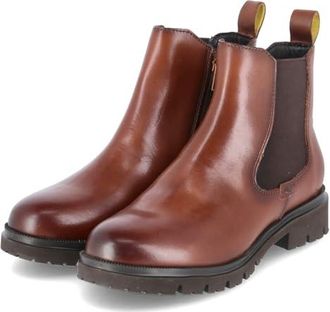 Salamander F31AU4301100-6361 Bottes &agrave; enfiler en cuir lisse pour femme Marron, marron, 38 EU