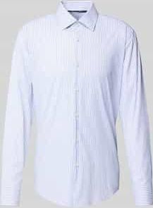 HUGO BOSS Slim Fit Businesshemd aus atmungsaktivem Material Modell HANK