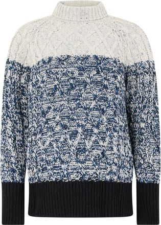 Moorer Pull col roul&eacute; Lizzy - Femme - Pulls - Multicolore - Taille: 36 FR