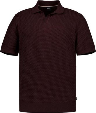 HUGO BOSS Herren Polo-Shirt braun