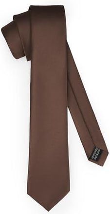 Ladeheid Cravate classique pour hommes, mate, parfaite pour le bureau et les festivités, couleurs variées - Idéale pour les réunions daffaires, mariages TMM-7 