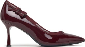 Karl Lagerfeld High Heels KARL LAGERFELD Sienna KL32708R Dunkelrot